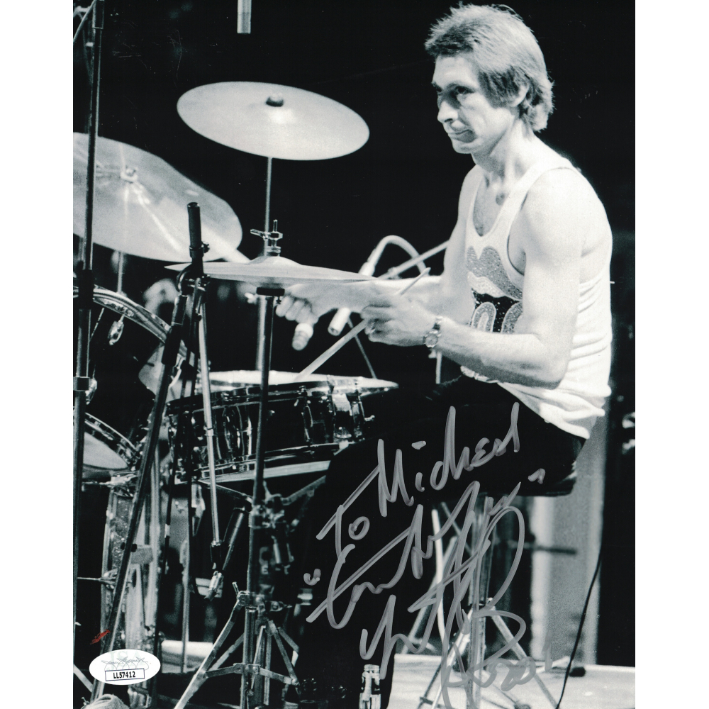 Charlie Watts Signed 8x10 Photo with Inscription (JSA COA) | Pristine ...