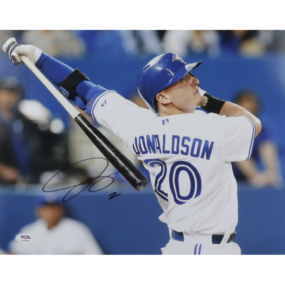 Josh Donaldson Signed Blue Jays 11x14 Photo (PSA COA) | Pristine Auction