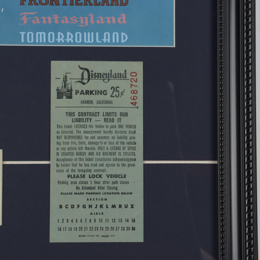 Walt Disney's Disneyland Opening & Dedication Ceremony 15x26 Custom ...