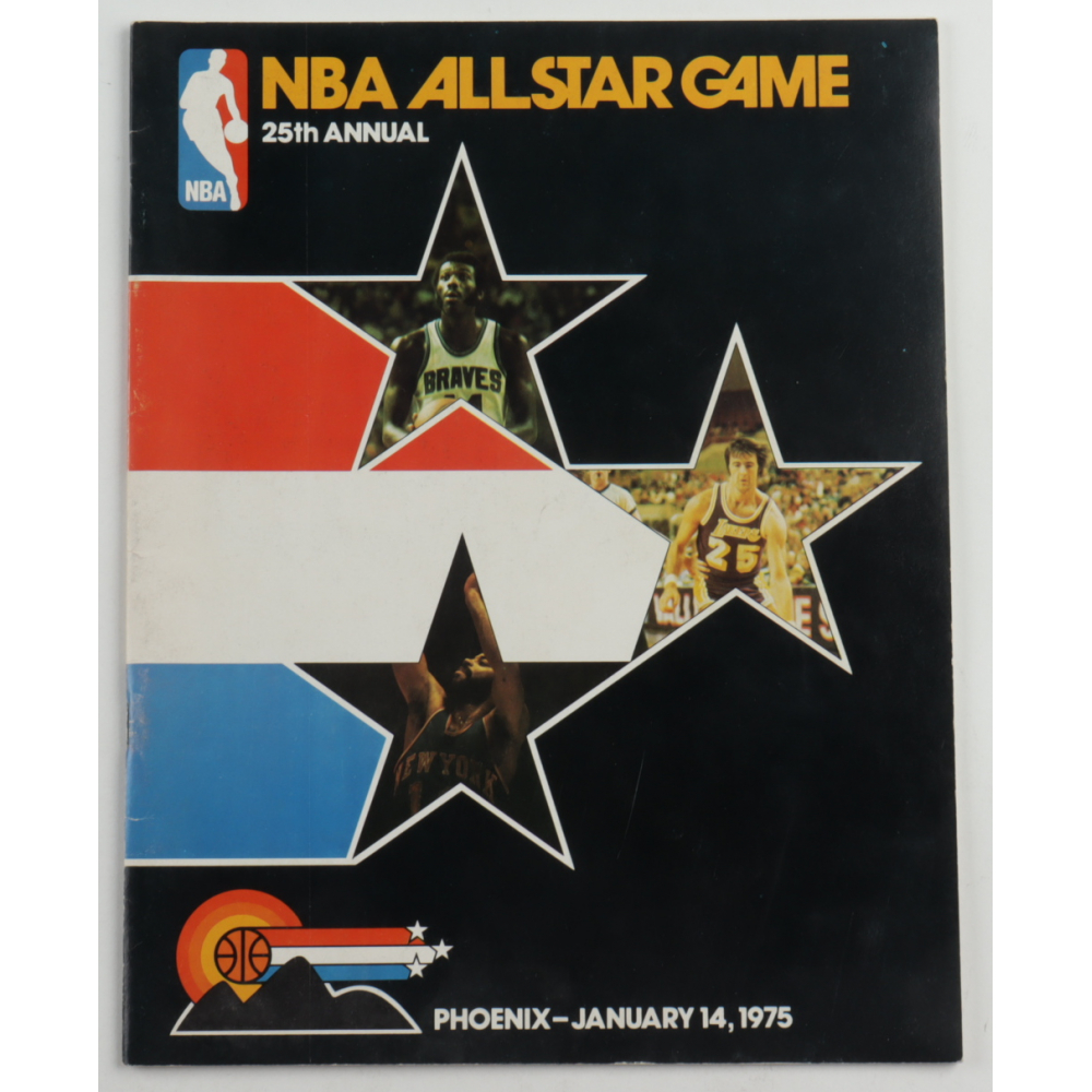 1975 NBA All-Star Game Commemorative Program | Pristine Auction