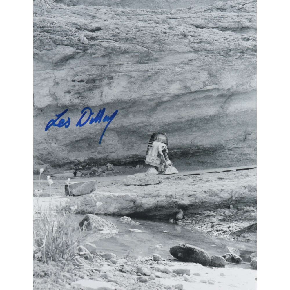 Leslie Dilley Signed "Star Wars Episode IV: A New Hope" 11x14 Photo ...