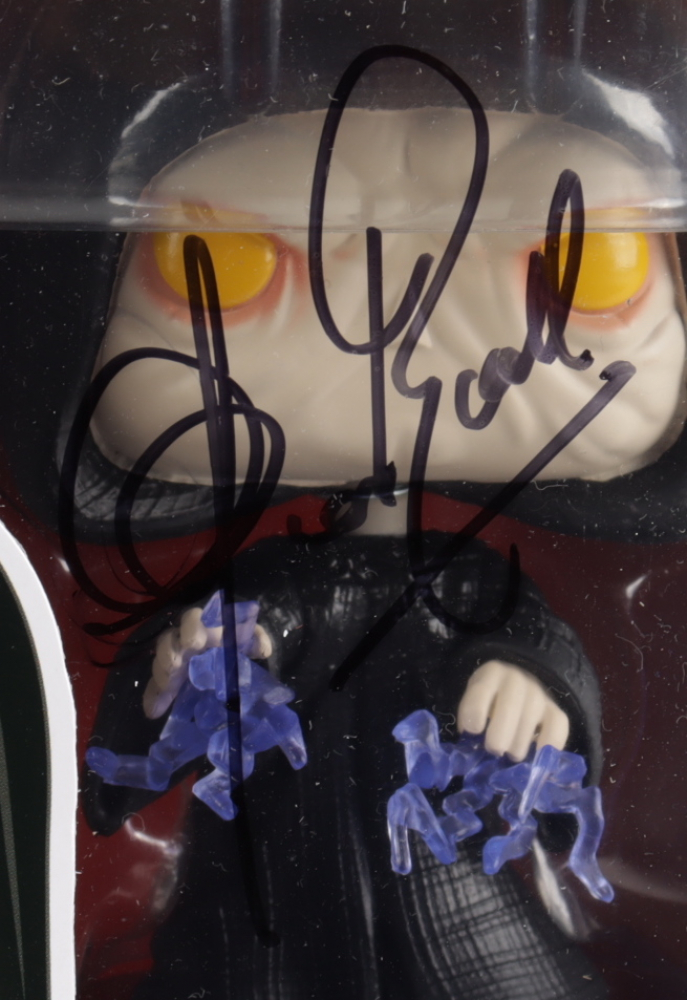 Clive Revill Signed "Star Wars" #289 Emperor Palpatine Funko Pop! Vinyl ...