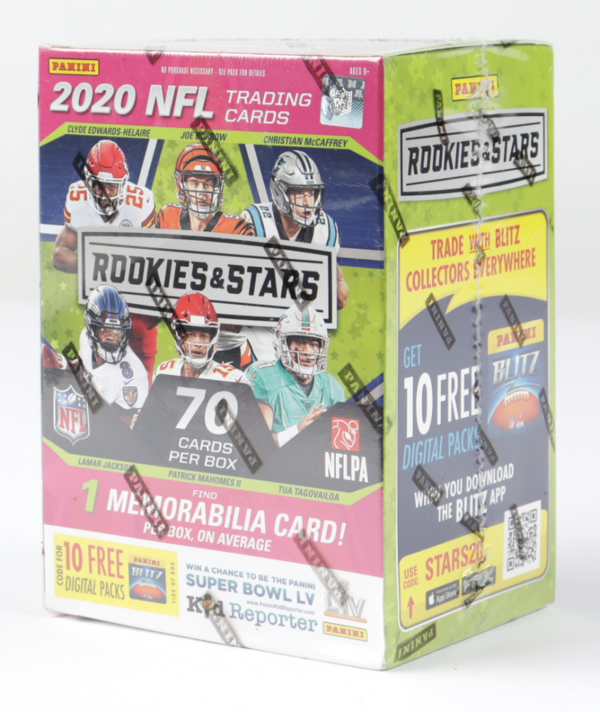 2020 Panini Rookies & Stars Football Blaster Box with (7) Packs ...