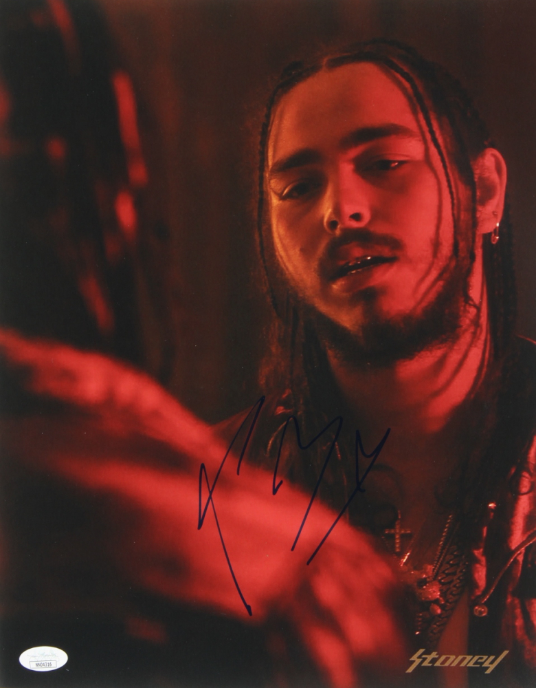 Post Malone Signed 11x14 Photo (JSA Hologram) | Pristine Auction