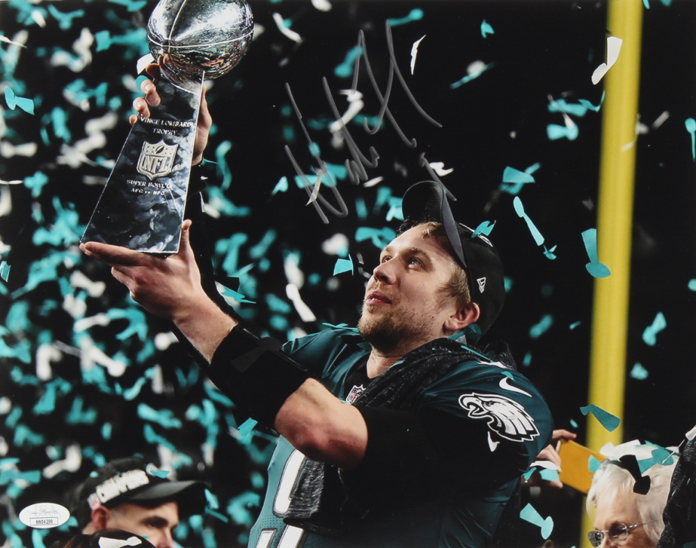 Nick Foles Signed Eagles 11x14 Photo (JSA Hologram) | Pristine Auction