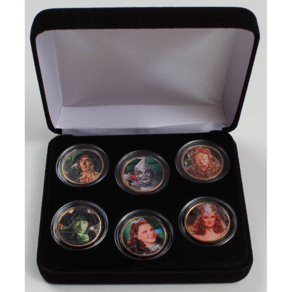 "The Wizard of Oz" Set of (5) Coins | Pristine Auction