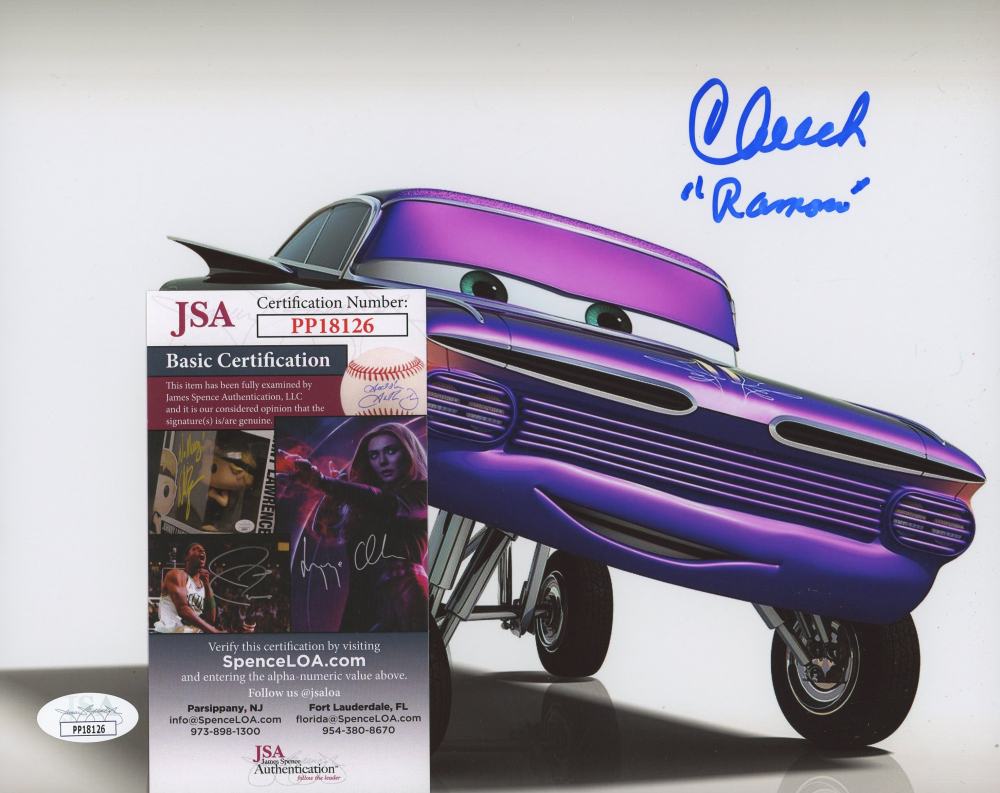 Cheech Marin Signed "Cars" 8x10 Photo Inscribed "Ramone" (JSA COA ...