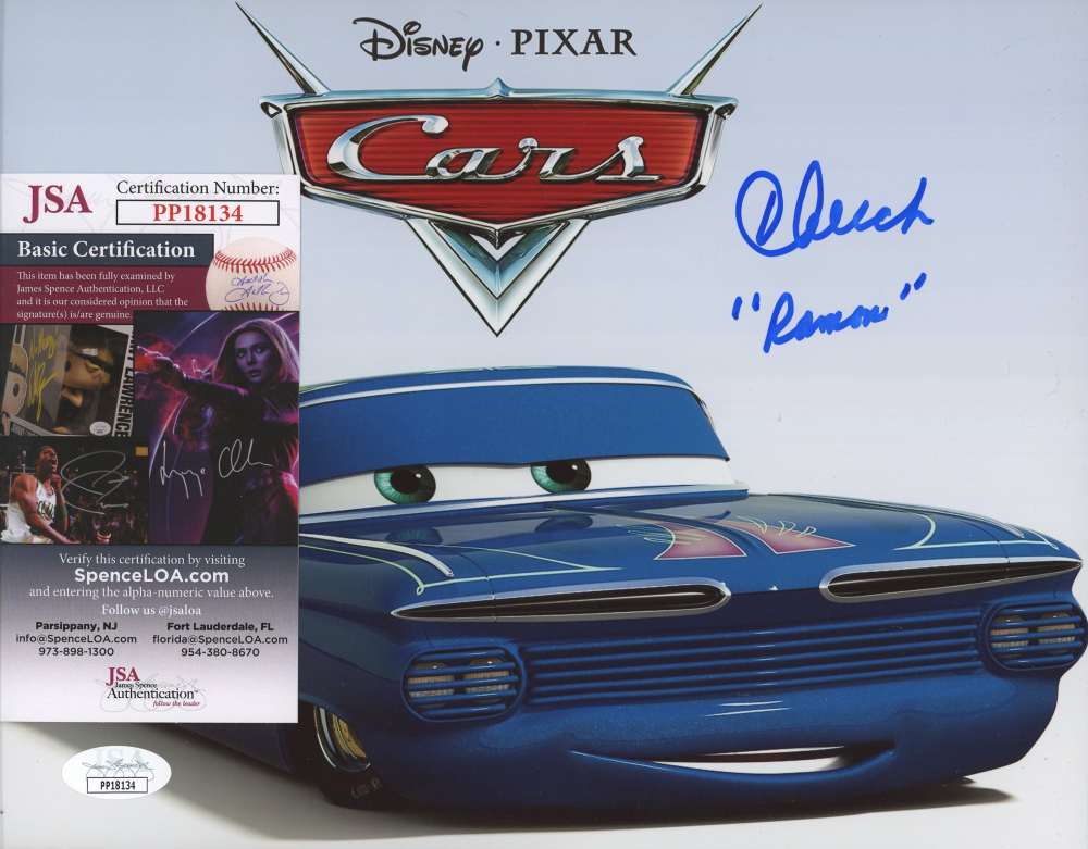 Cheech Marin Signed "Cars" 8x10 Photo Inscribed "Ramone" (JSA COA ...