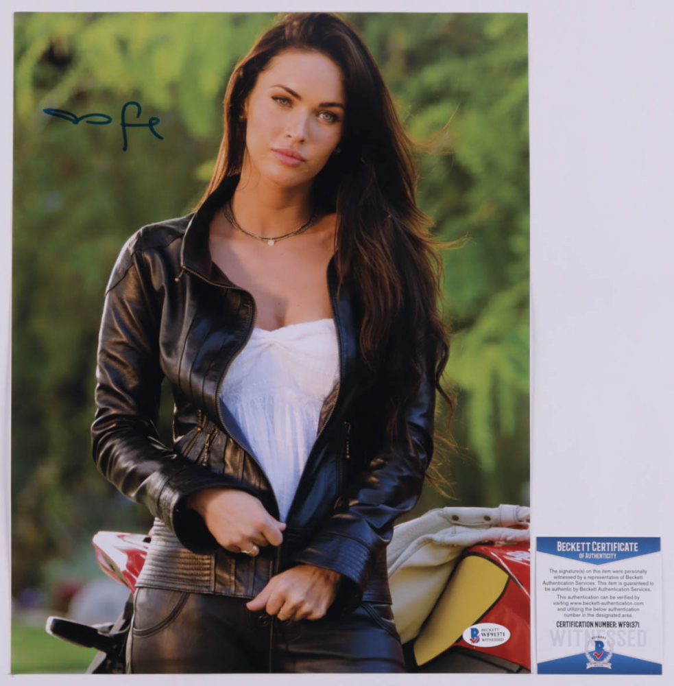 Megan Fox Signed "Transformers" 11x14 Photo (Beckett COA) | Pristine ...