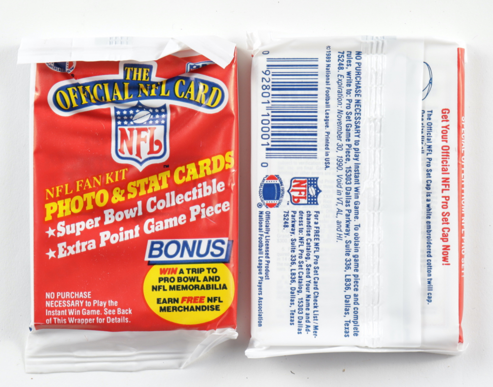 1989 Pro Set NFL Football Full Box with (36) Packs (See Description ...