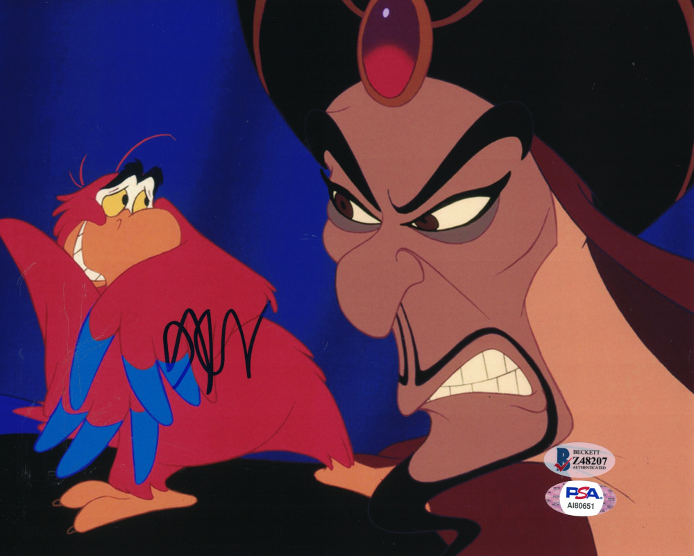 Gilbert Gottfried Signed "Aladdin" 8x10 Photo (Beckett COA) | Pristine ...