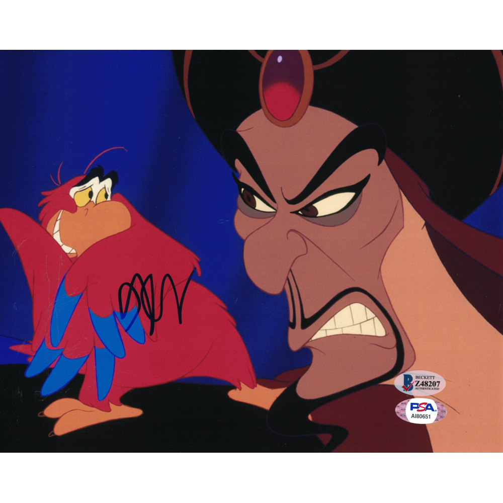 Gilbert Gottfried Signed "Aladdin" 8x10 Photo (Beckett COA) | Pristine ...