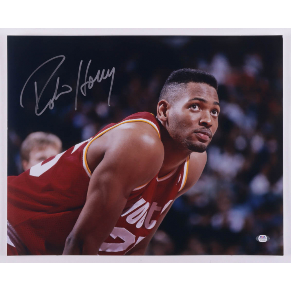 Robert Horry Signed Rockets 16x20 Photo (PSA COA) | Pristine Auction