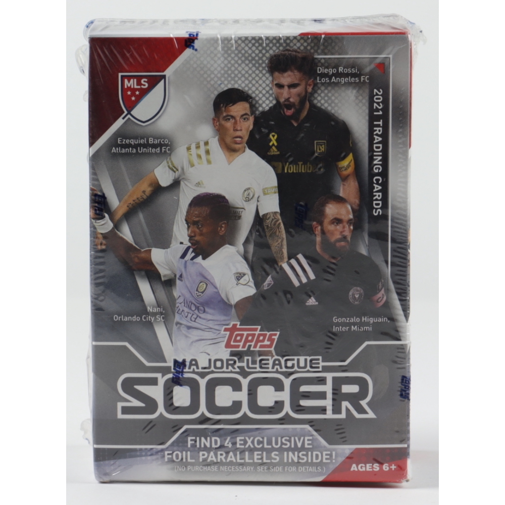 2021 Topps MLS Soccer Blaster Box with (8) Packs (See Description ...
