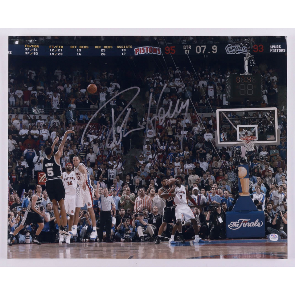 Robert Horry Signed Spurs 16x20 Photo (PSA COA) | Pristine Auction