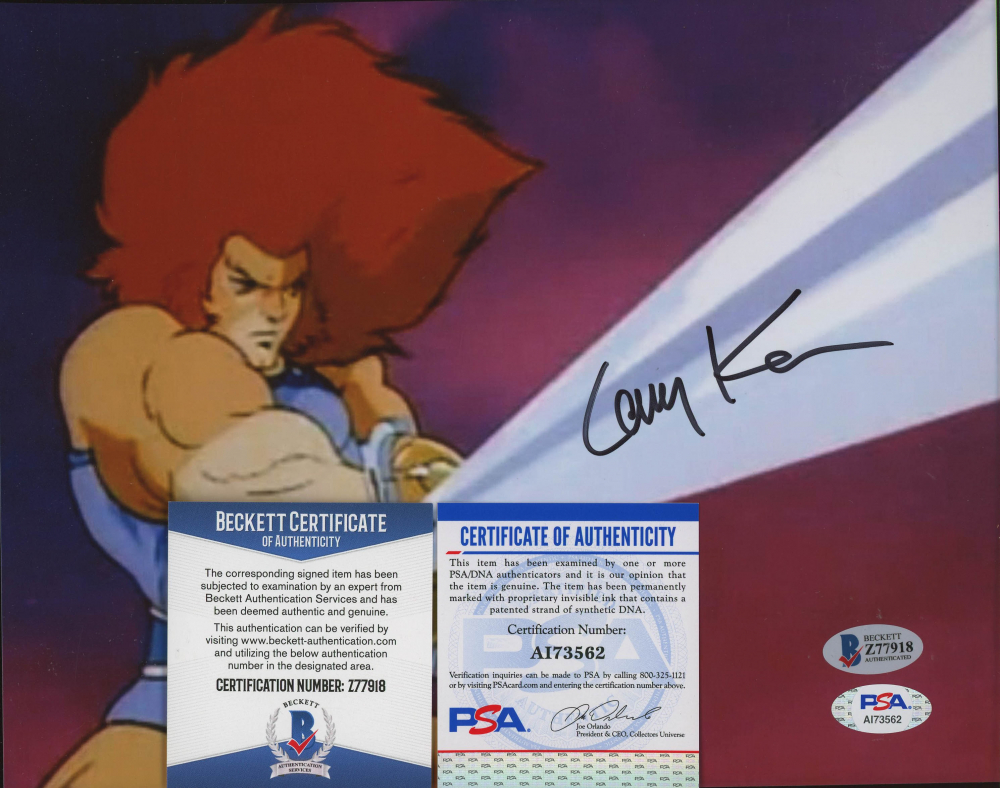 Larry Kenney Signed "ThunderCats" 8x10 Photo (Beckett) | Pristine Auction