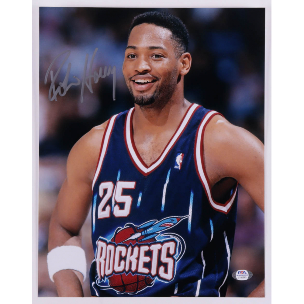 Robert Horry Signed Rockets 11x14 Photo (PSA COA) | Pristine Auction
