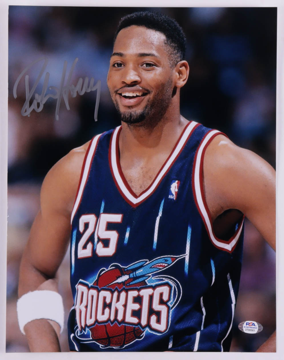 Robert Horry Signed Rockets 11x14 Photo (PSA COA) | Pristine Auction
