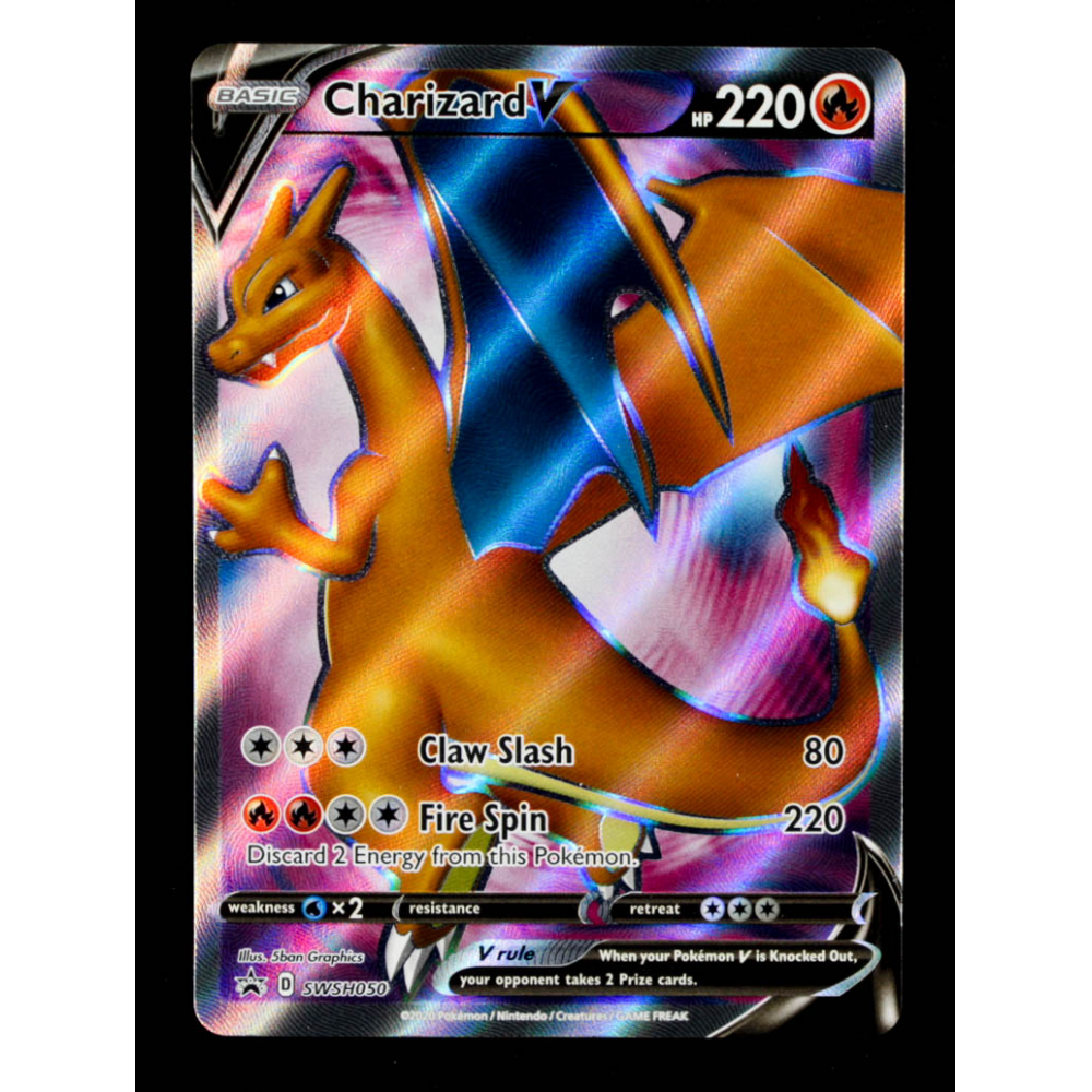 Charizard 2020 Pokemon Full Art Promo #SWSH050 | Pristine Auction