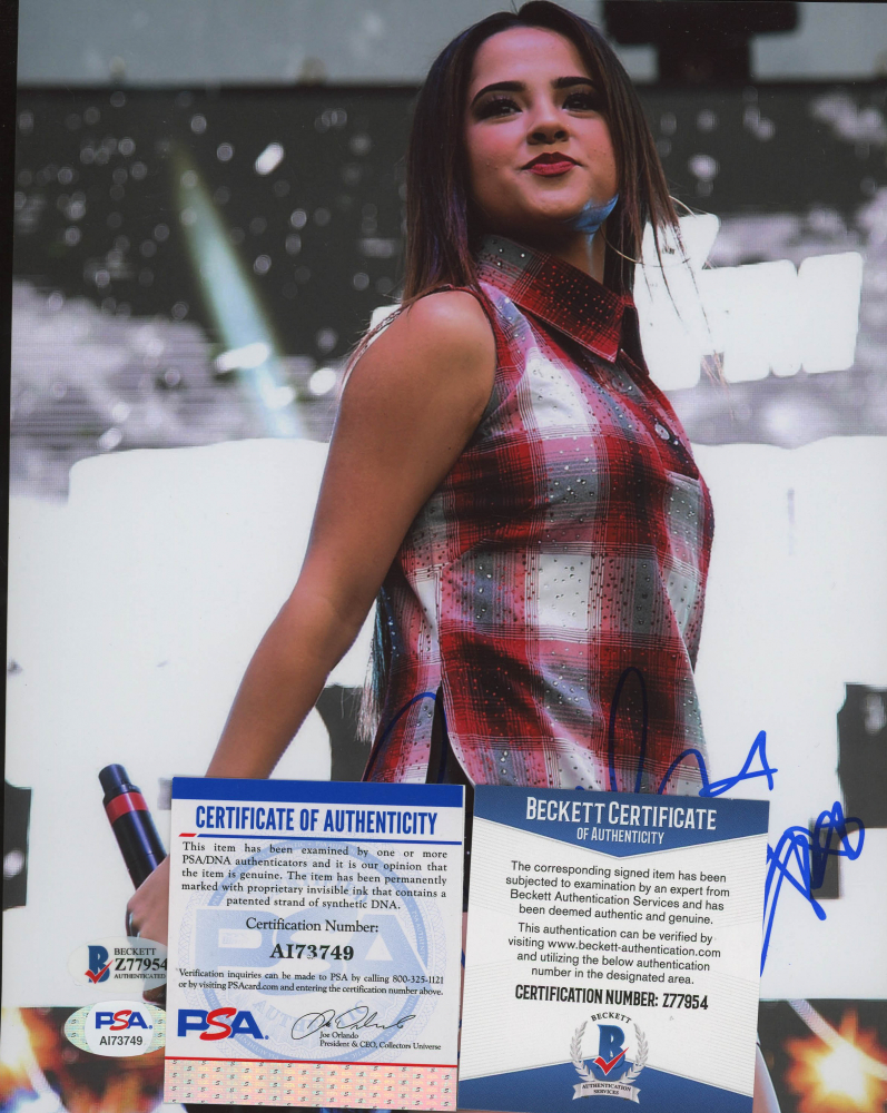 Becky G Signed 8x10 Photo (Beckett COA) | Pristine Auction