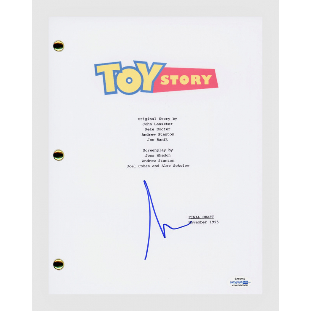 Tim Allen Signed "Toy Story" Movie Script (Beckett COA) | Pristine Auction