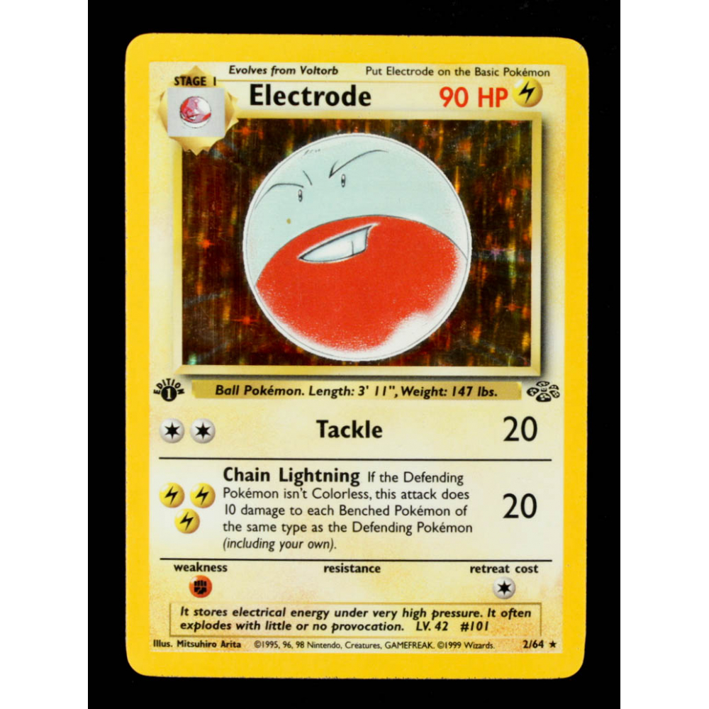 Electrode 1999 Pokemon Jungle 1st Edition #2 Holo | Pristine Auction