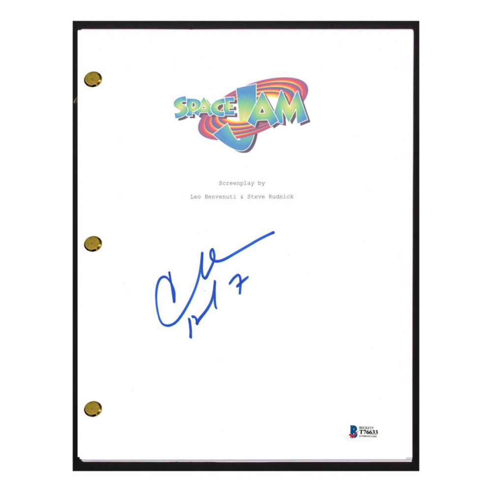 Charles Barkley Signed "Space Jam" Movie Script (Beckett COA ...
