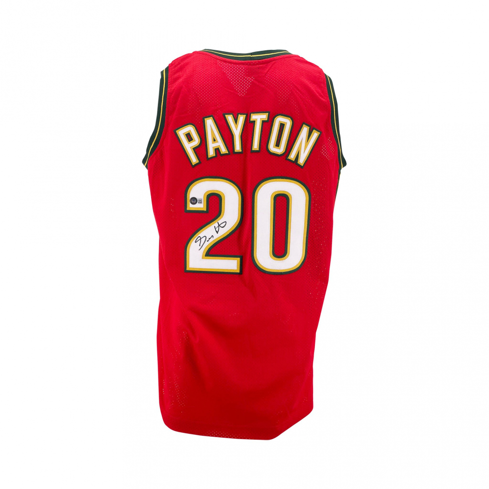 Gary Payton Signed Jersey (Beckett Hologram) | Pristine Auction