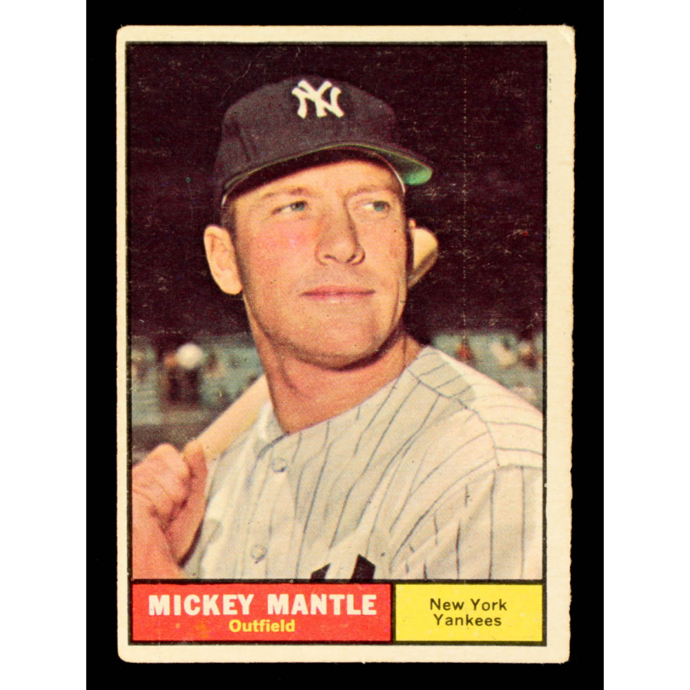 Mickey Mantle 1961 Topps #300 | Pristine Auction