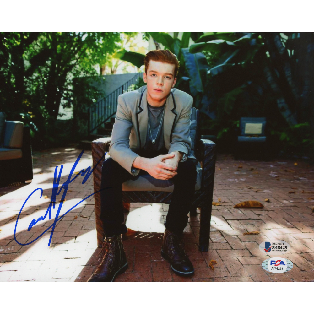 Cameron Monaghan Signed 8x10 Photo (Beckett Hologram) | Pristine Auction