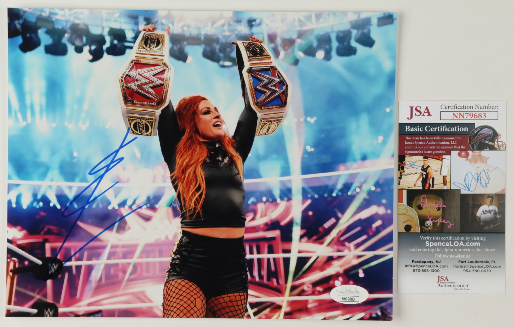 Becky Lynch Signed WWE 8x10 Photo (JSA COA) | Pristine Auction
