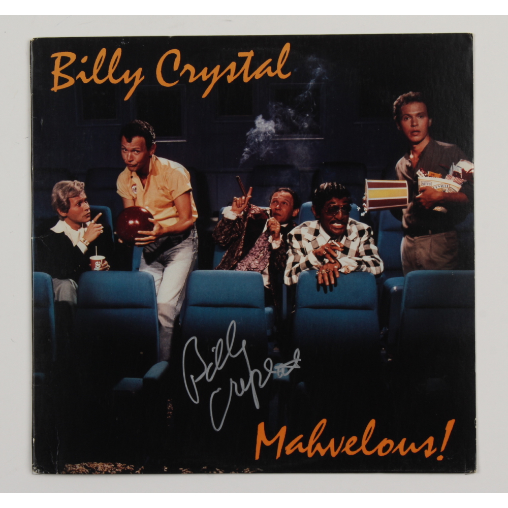 Billy Crystal Signed "Marvelous" Vinyl Record Album (ACOA COA ...
