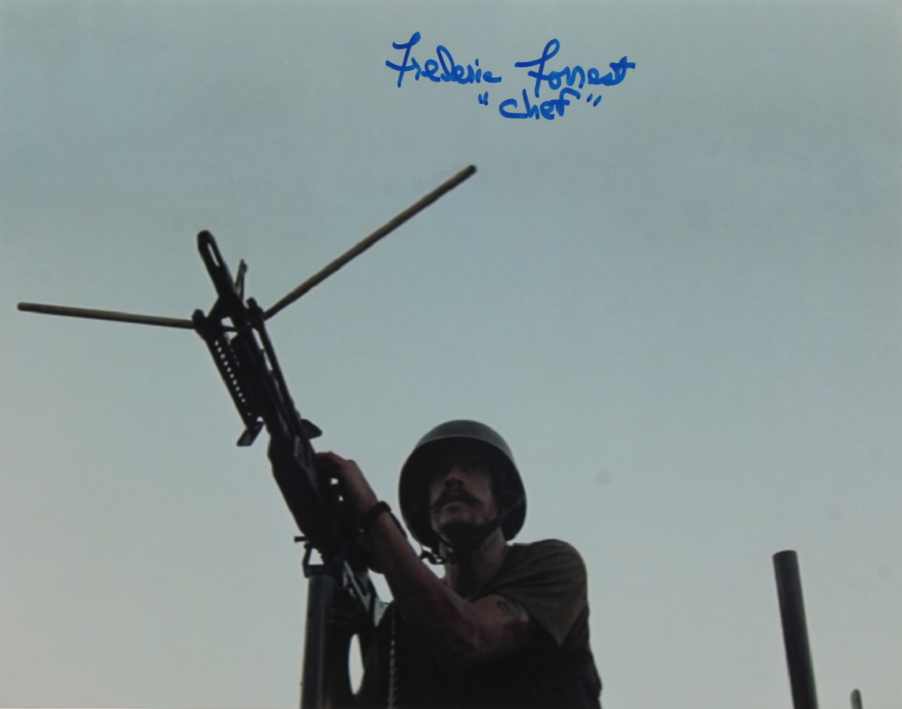 Frederic Forrest Signed "Apocalypse Now" 11x14 Photo Inscribed "Chef ...