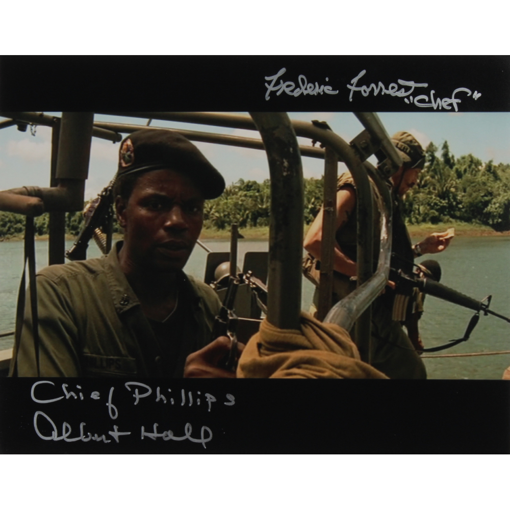 Albert Hall & Frederic Forrest Signed "Apocalypse Now" 11x14 Photo ...