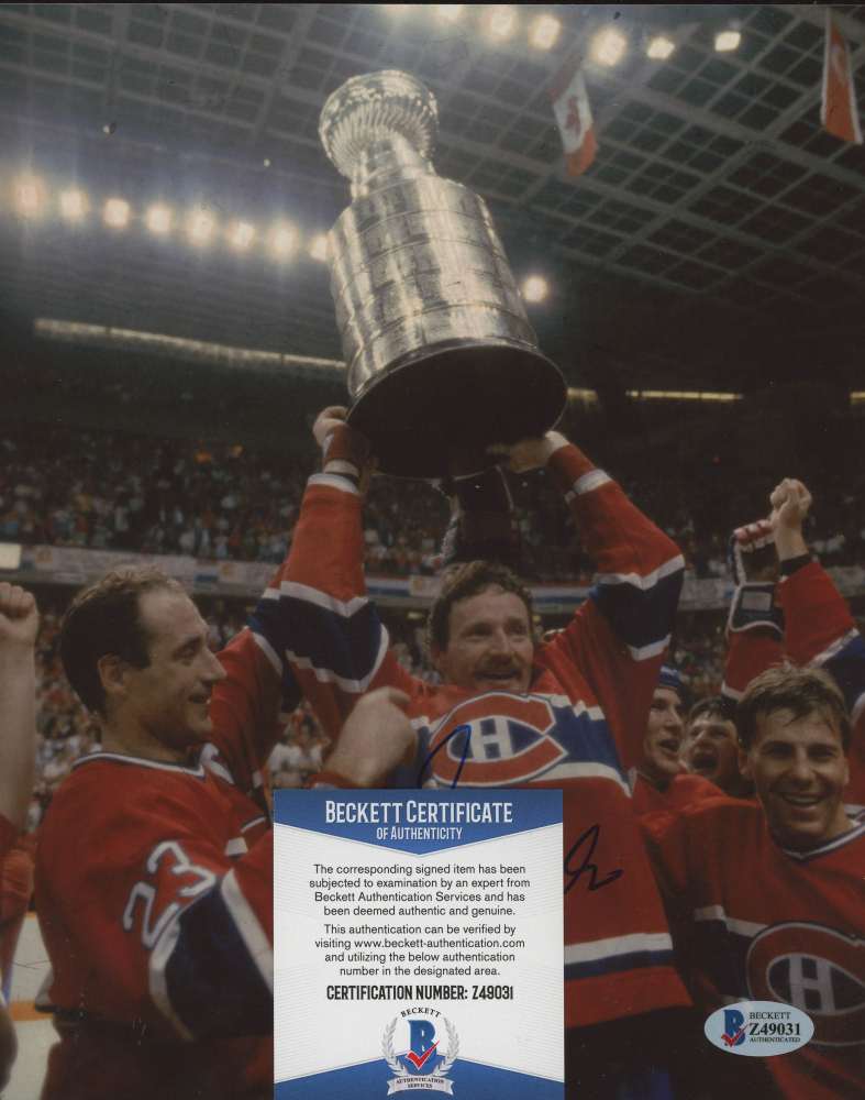 Larry Robinson Signed Canadians 8x10 Photo (Beckett COA) | Pristine Auction