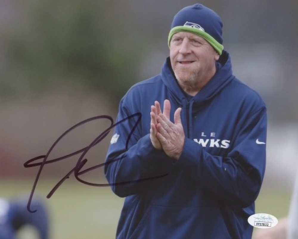 Tom Cable Signed Seahawks 8x10 Photo (JSA) | Pristine Auction