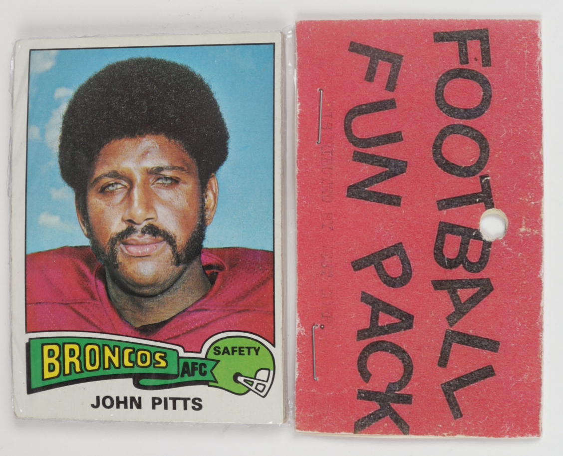1975 Topps Football Card Fun Pack with (10) Cards (See Description ...