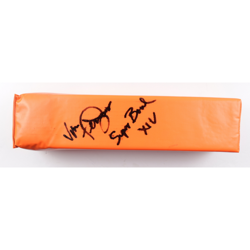 Vince Ferragamo Signed Endzone Pylon Inscribed "'Super Bowl XIV" (PSA ...