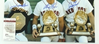 Jim Rice, Fred Lynn & Dwight Evans Signed Red Sox 16x20 Photo (JSA COA ...