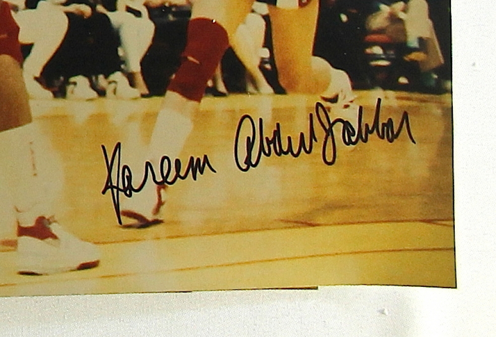 Lot of (10) Kareem Abdul-Jabbar Signed Lakers 16x20 Photo (JSA COA ...