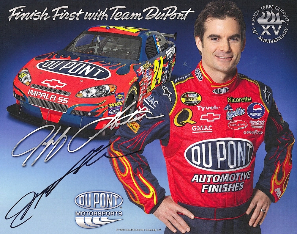 Jeff Gordon Signed 2007 NASCAR Hero Card (PA LOA) | Pristine Auction
