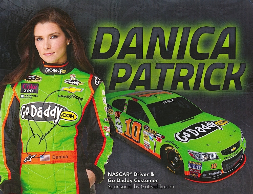 Danica Patrick Signed 2013 NASCAR Hero Card (PA LOA) | Pristine Auction