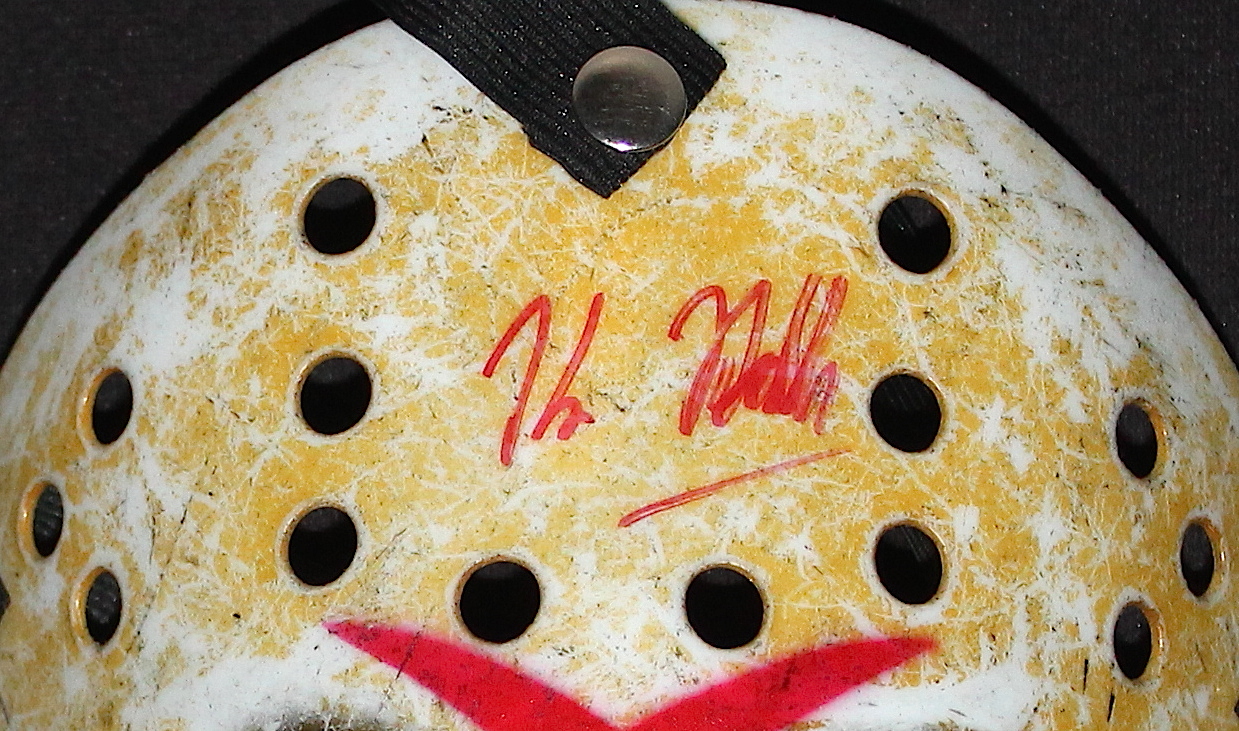 Kane Hodder Signed Jason "Friday the 13th" Hockey Mask (Hodder COA ...