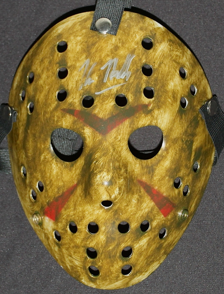 Kane Hodder Signed Jason "Friday the 13th" Hockey Mask (Hodder COA ...