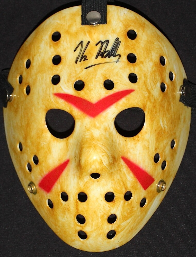 Kane Hodder Signed Jason "Friday the 13th" Hockey Mask (Hodder COA ...