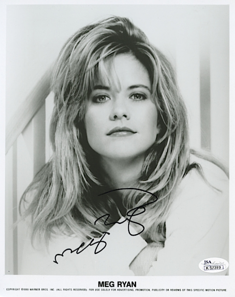 Meg Ryan Signed 8x10 Photo (JSA COA) | Pristine Auction