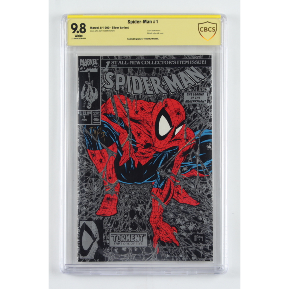 Todd McFarlane Signed Vintage 1990 "Spider-Man: Torment" Vol. 1 Issue ...