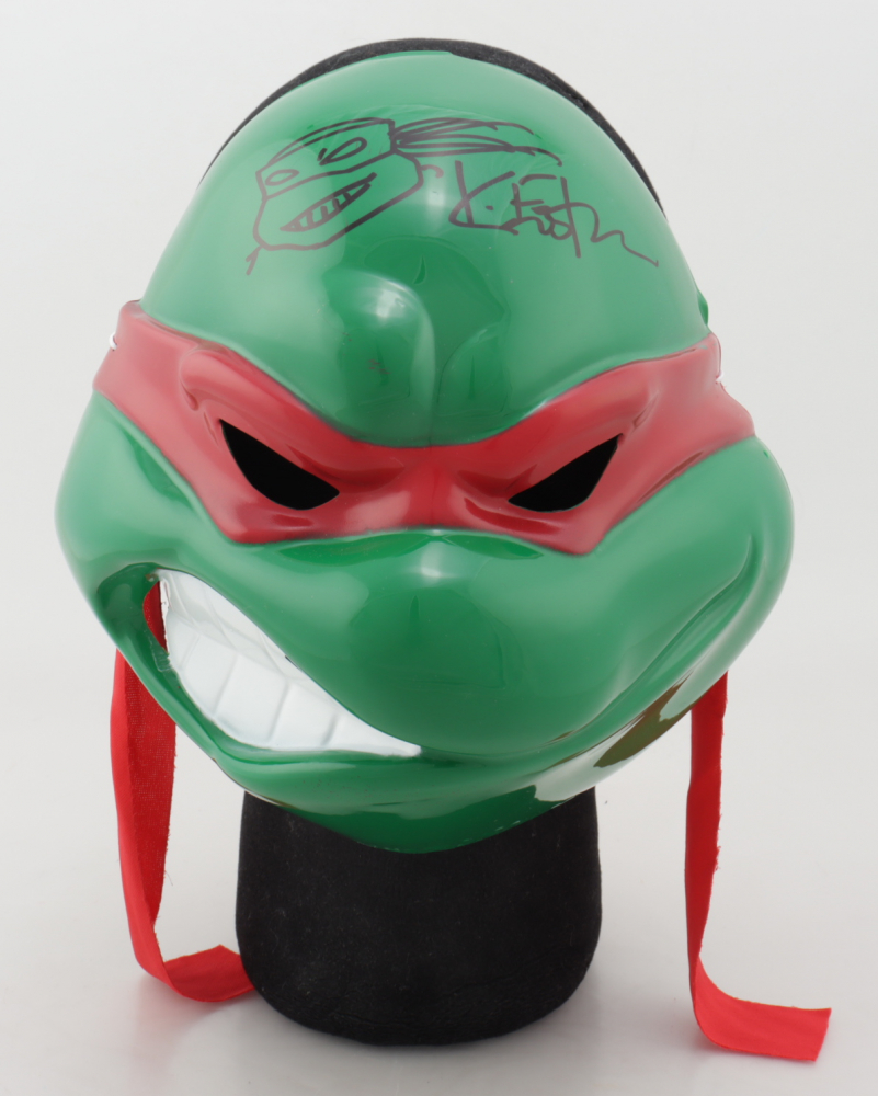 Kevin Eastman Signed "Teenage Mutant Ninja Turtles" Raphael Mask With ...