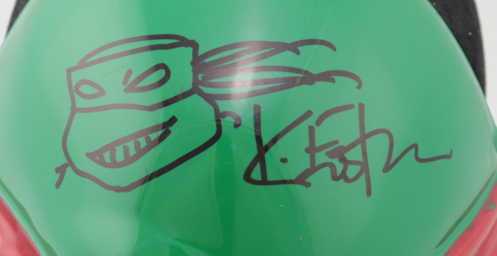 Kevin Eastman Signed "Teenage Mutant Ninja Turtles" Raphael Mask With ...