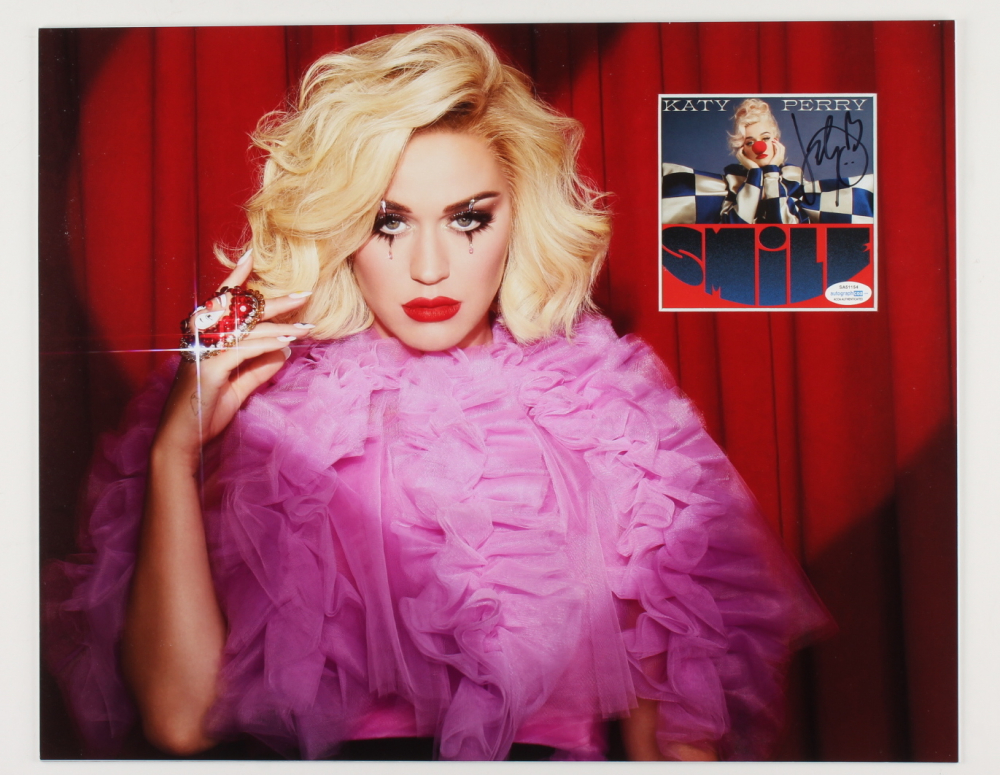 Katy Perry Signed 16x20 Custom Matted Photo Display (AutographCOA COA ...